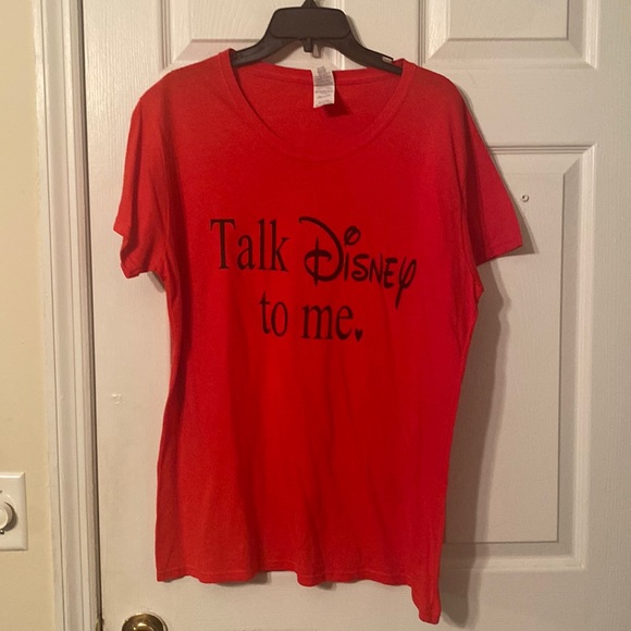 Gildan | Tops | Talk Disney To Me T Shirt | Poshmark